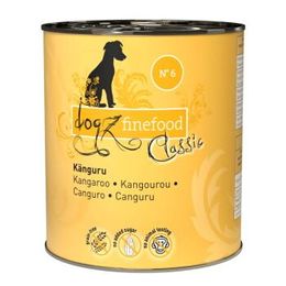 Dogz finefood Nassfutter Hund 6x800g