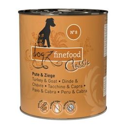 Dogz finefood Nassfutter Hund 6x800g