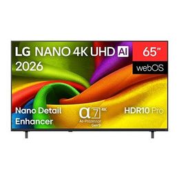 LG 65 &Prime; NANO 4K UHD AI NU80 Smart TV 2026 65NU800B6LA