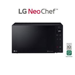 LG Mikrowelle Schwarz (25 L, 1000 Watt) mit Quarzgrill, Smart Inverter Technologie & EasyClean MH6535GIS MH6535GIS