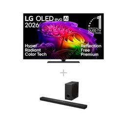 LG 55 &Prime; OLED evo AI G69 4K Smart TV 2026 + 5.1.3 Kanal TV Soundbar DS90TY mit Dolby Atmos OLED55G69LS.DS90001