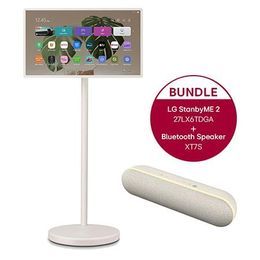 LG StanbyME 2 Superportabler 27&Prime; Touchscreen + StanbyME Speaker XT7S 27LX6TDGA.XT7S