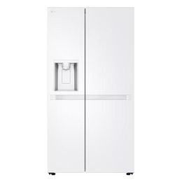LG LG Side-by-Side K&uuml;hlschrank Super White (EEK E, 638L, 179cm hoch) mit Eis, Crushed Ice und Wasserspenr & Festwasseranschluss GSLC40SWPE GSLC40SWPE