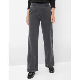 Raphaela by Brax Damen Marlenehose Style PAM FLARED Denim Dunkelgrau Anthrazit, denim dunkelgrau - anthrazit, Gr. 34