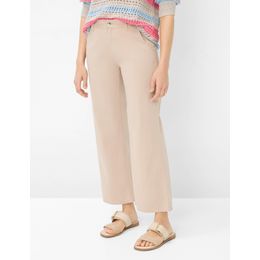 Brax Damen Culotte Style MAINE S, Beige, Gr. 40