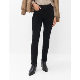 Brax Damen Five-Pocket-Hose Style MARY CLEAN BLACK BLACK, denim schwarz, Gr. 36