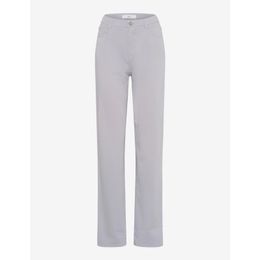 Brax Damen Five-Pocket-Hose Style CAROLA, hellgrau, Gr. 32K