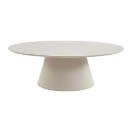 Vente-Unique Couchtisch, Beige, Holz, Uni, Oval, 120x40x60 cm, Wohnzimmer, Wohnzimmertische, Couchtische