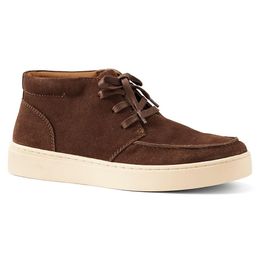 LANDS' END Schn&uuml;rboots aus Veloursleder, Herren, size: regular, Braun, Rauleder, by Lands' End