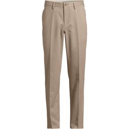 LANDS' END B&uuml;gelleichte Chinohose ohne Bundfalten, Classic Fit, Herren, size: regular, Beige, by Lands' End
