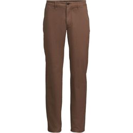 LANDS' END Chino-Hose f&uuml;r Herren, Slim Fit, Herren, size: regular, Braun, Baumwolle/Baumwoll-Mischung, by Lands' End