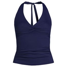 LANDS' END Neckholder-Tankinitop f&uuml;r Damen in Plus-Gr&ouml;&szlig;e, Damen, size: plus, Blau, Nylon-Mischung, by Lands' End