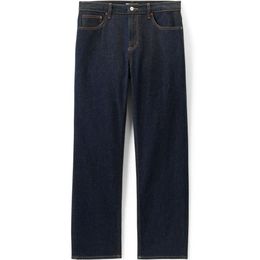 LANDS' END Stretch-Denim Jeans, Classic Fit, Herren, size: regular, Blau, Baumwoll-Mischung, by Lands' End