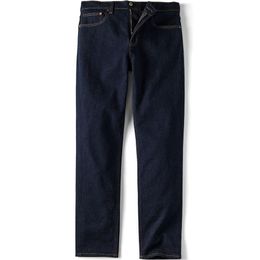 LANDS' END Stretch-Denim Jeans, Slim Fit, Herren, size: regular, Blau, Baumwoll-Mischung, by Lands' End