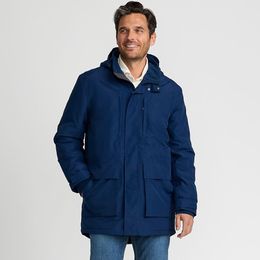LANDS' END Wasserdichter, isolierter Squall-Parka f&uuml;r Herren, Herren, size: regular, Blau, Nylon, by Lands' End