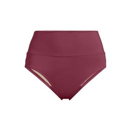 LANDS' END Bikinihose zum Umschlagen, High Waist, f&uuml;r Damen, Damen, size: regular, Rot, Nylon-Mischung, by Lands' End
