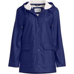 LANDS' END Squall Ausgestellte Regenjacke f&uuml;r Damen, Damen, size: regular, Blau, Polyester, by Lands' End