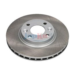 JAPKO Bremsscheibe 60052c Vorderachse bel&uuml;ftet 258mm 22mm f&uuml;r RENAULT DACIA SMART