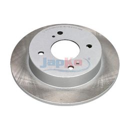 JAPKO Bremsscheibe 61111c Hinterachse voll 257mm 10mm f&uuml;r NISSAN
