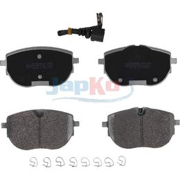 JAPKO Bremsbelagsatz, Scheibenbremse 500980 Vorderachse f&uuml;r VW