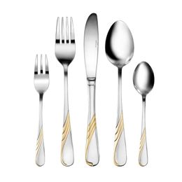 K&auml;rcher Karcher Besteckset, Silber, Metall, leicht zu reinigen, Essen & Trinken, Besteck, Besteck-Sets