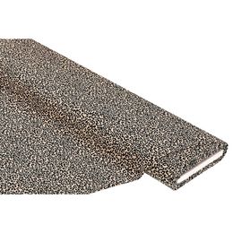 buttinette Baumwoll-Jersey "Leo" mit Elasthan, braun-color