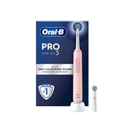 Oral-B Pro 3 3000 Cross Action elektrische Zahnb&uuml;rste in Pink