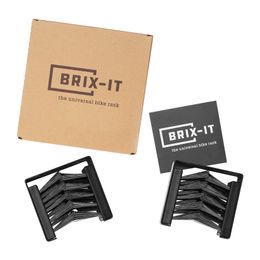 BRIX-IT Fahrrad Wandhalterung f&uuml;r Fahrr&auml;der und E Bikes Fahrradwandhalterung alle Gr&ouml;&szlig;en Fahrradhalterung Wand f&uuml;r Rennrad MTB Kinderrad