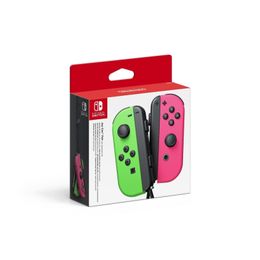 Nintendo Joy-Con 2er gr&uuml;n/pink V2 (Wechselbare Batterie) Neon Nintendo Switch Controller (10019745, Geeignet f&uuml;r Nintendo Switch, Funk, Bluetooth, NFC)