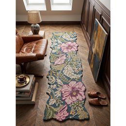 L&auml;ufer floral Multi 60 x 230 cm - CHAR KADIMA DESIGN