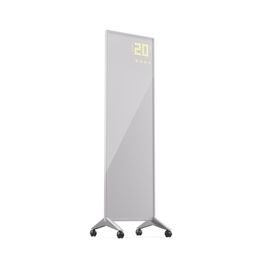 Klarstein Wonderwall Smart Bornholm Infrarotheizung 30x100cm App 400W 400 W Wei&szlig;
