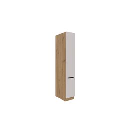 K&uuml;chen-Preisbombe K&uuml;chen Apothekerschrank 30 cm SOLANO Kaschmir K&uuml;chenzeile K&uuml;chenblock K&uuml;che
