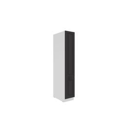 K&uuml;chen-Preisbombe K&uuml;chen Apothekerschrank 30 cm Stilo Grau + Wei&szlig; K&uuml;chenzeile K&uuml;chenblock