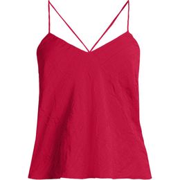 LANDS' END Tr&auml;gertop Ready to Go, Damen, size: regular, Rot, Nylon/Viskose, by Lands' End