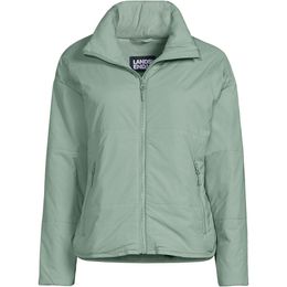 LANDS' END Leichte verstaubare Steppjacke f&uuml;r Damen, Damen, size: regular, Gr&uuml;n, Nylon-Mischung, by Lands' End