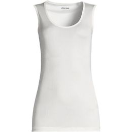 LANDS' END Seidentop f&uuml;r Damen in Plus-Gr&ouml;&szlig;e, Damen, size: plus, Elfenbein, Seide, by Lands' End
