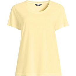 LANDS' END Shirt aus Leinenmix f&uuml;r Damen, Damen, size: regular, Gelb, by Lands' End