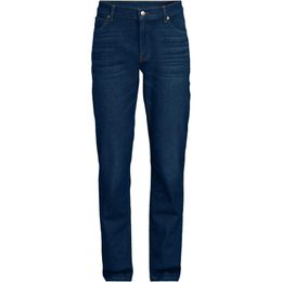 LANDS' END Stretch-Denim Jeans Straight Fit f&uuml;r Herren, Herren, size: regular, Blau, Baumwolle/Baumwoll-Mischung, by Lands' End