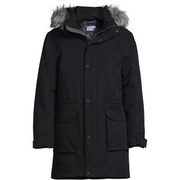 LANDS' END EXPEDITIONS Daunenparka f&uuml;r Herren, Herren, size: regular, Schwarz, Polyester, by Lands' End