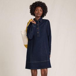 LANDS' END Soft Denim Jeanskleid f&uuml;r Damen, Damen, size: regular, Blau, Baumwoll-Mischung, by Lands' End