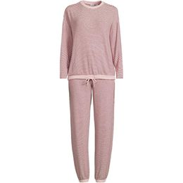 LANDS' END Silky Knit Lounge-Set f&uuml;r Damen in Plus-Gr&ouml;&szlig;e, Damen, size: plus, Pink, Polyester/Viskose/Polyester-Mischung, by Lands' End