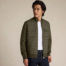 LANDS' END Hybrid-Jacke f&uuml;r Herren, Herren, size: regular, Gr&uuml;n, Wolle/Polyester/Nylon, by Lands' End