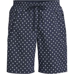 LANDS' END Badeshorts mit Hydroliner f&uuml;r Herren, 23 cm, Herren, size: regular, Blau, by Lands' End