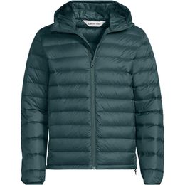 LANDS' END Ultraleichte verstaubare Daunen-Kapuzenjacke WANDERWEIGHT f&uuml;r Herren, Herren, size: regular, Gr&uuml;n, Polyester/Nylon, by Lands' End