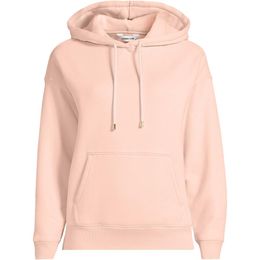 LANDS' END Serious Sweats Kapuzen-Sweatshirt f&uuml;r Damen, Damen, size: regular, Pink, Baumwoll-Mischung/Polyester-Mischung, by Lands' End