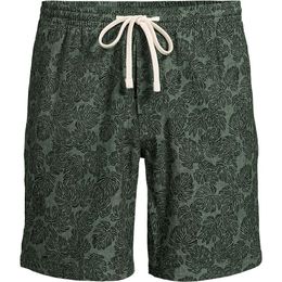 LANDS' END Chino-Shorts mit Dehnbund f&uuml;r Herren, Herren, size: regular, Gr&uuml;n, Elasthan/Baumwoll-Mischung, by Lands' End