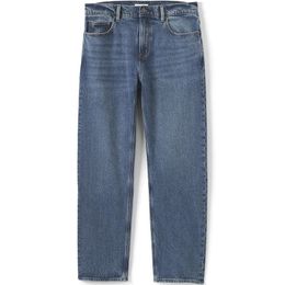 LANDS' END Stretch-Denim Jeans, Classic Fit, Herren, size: regular, Blau, Elasthan/Baumwoll-Mischung, by Lands' End