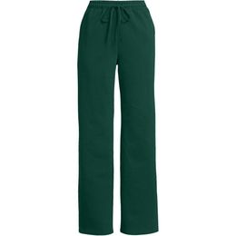 LANDS' END Jogginghose mit geradem Bein SERIOUS SWEATS f&uuml;r Damen, Damen, size: regular, Gr&uuml;n, Baumwoll-Mischung/Polyester-Mischung, by Lands' End