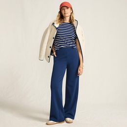 LANDS' END Serious Sweats Straight Fit Thermohose f&uuml;r Damen in Tall-Gr&ouml;&szlig;e, Damen, size: tall, Blau, Baumwoll-Mischung/Polyester-Mischung, by Lands' End