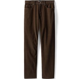 LANDS' END Cordhose mit Komfortbund, Classic Fit, Herren, size: regular, Braun, Elasthan/Baumwoll-Mischung, by Lands' End